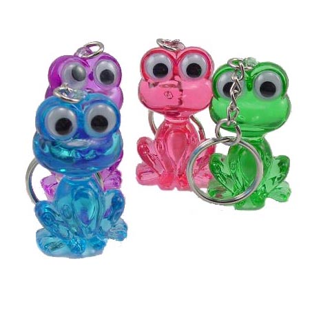 Crystal Frog Keychain
